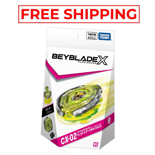 Takara Tomy Beyblade X CX-02 WizardArc R4-55LO – Mall Of Toys